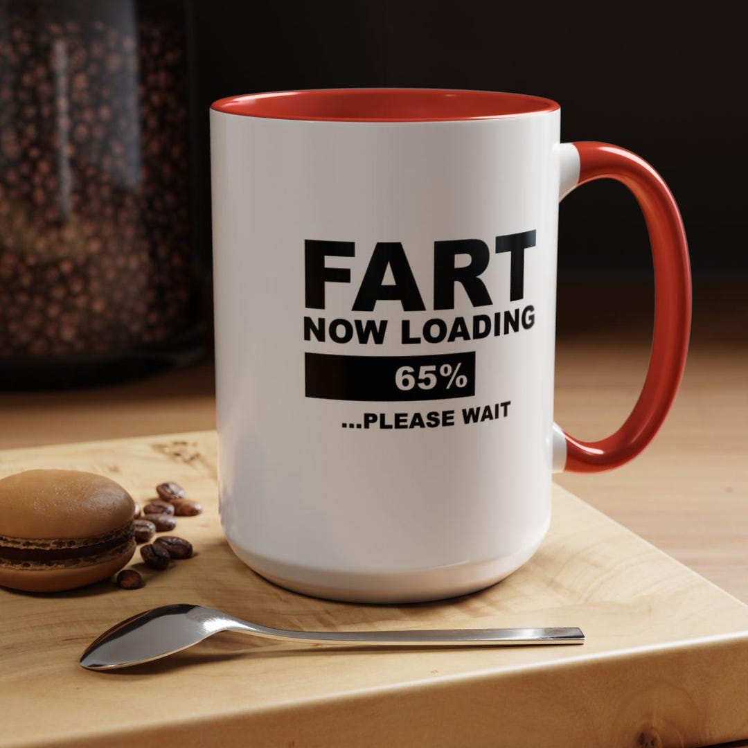 Funny 'fart Now Loading' Mug: Gag Gift Coffee Cup - Etsy