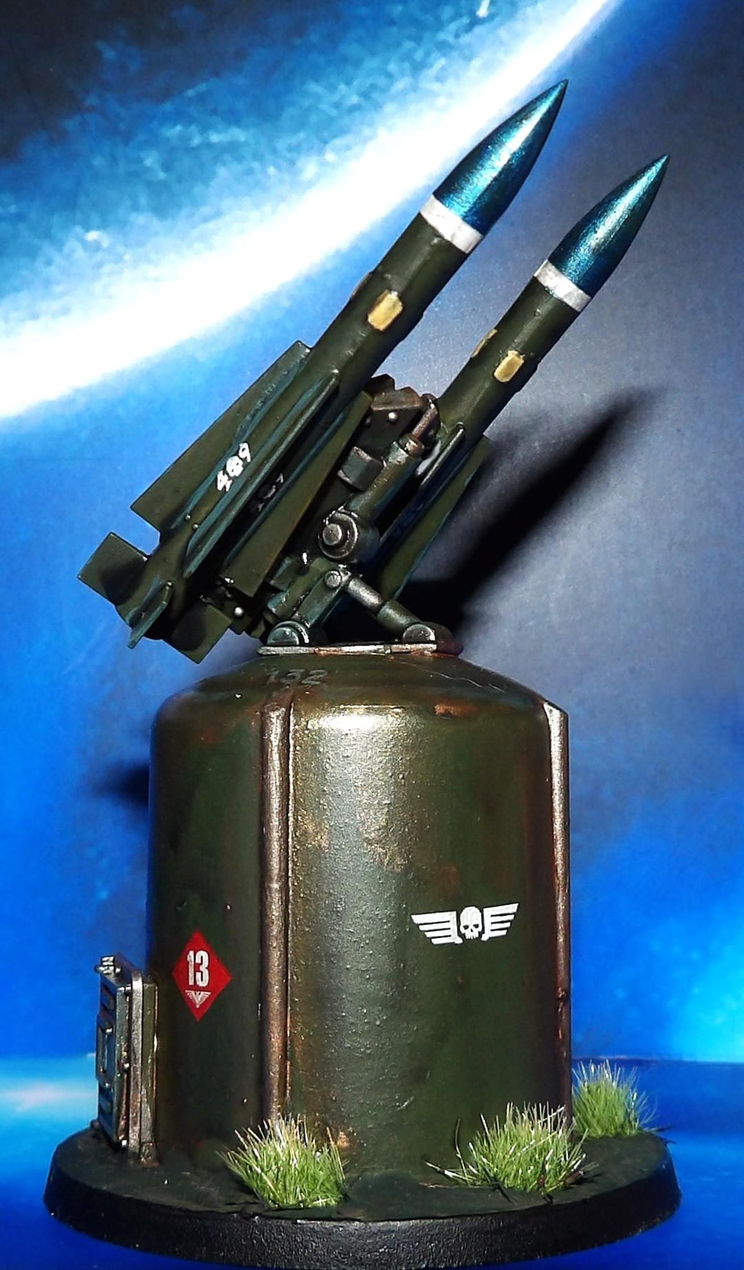 Scratchbuilt Kitbash Wh40k Astra Militarum Imperial Guard Missile ...