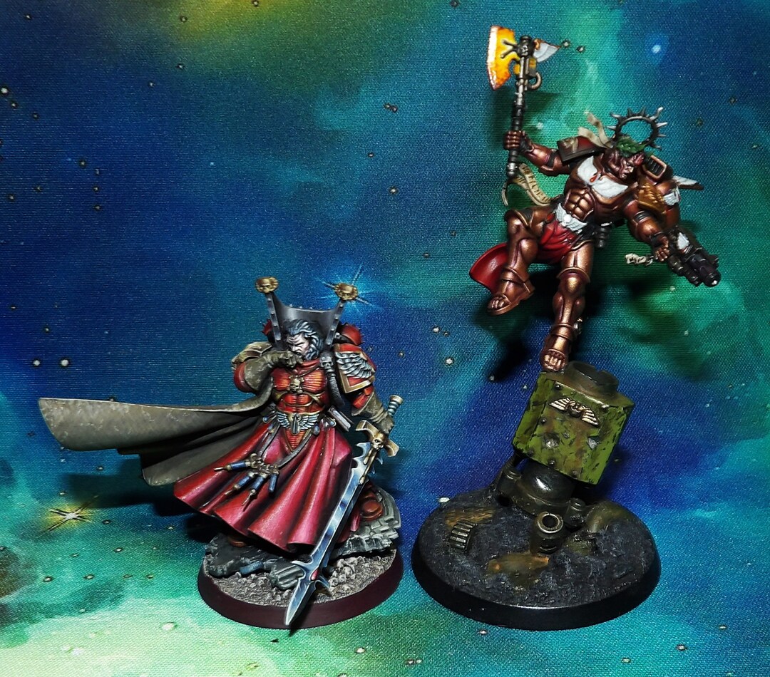Wh40k Leadership Pair: Blood Angels Chapter Master Dante - Etsy