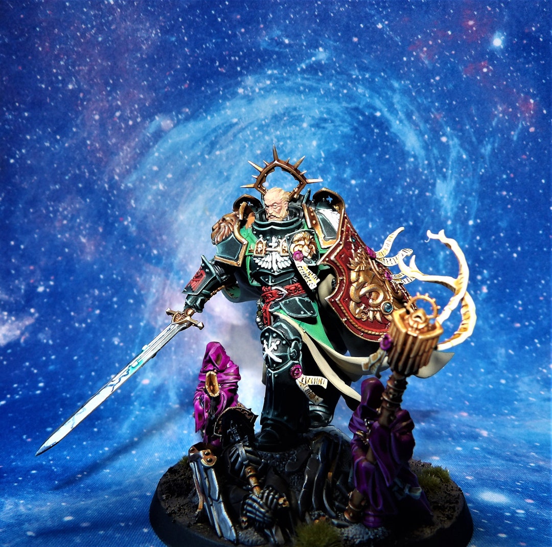 Wh40k Primarch Lion El'jonson of the Dark Angels , From the Lions Guard ...