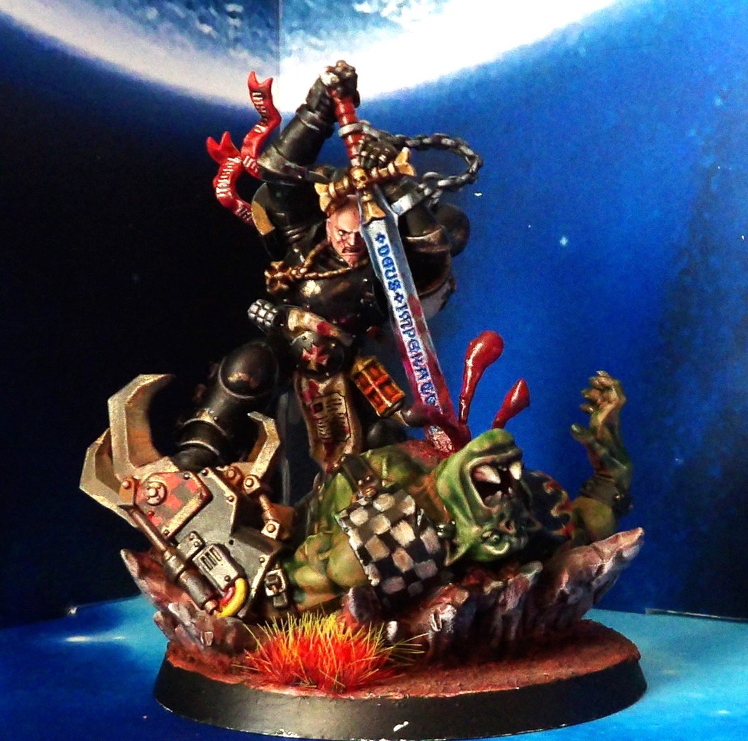 Commemorative Series :wh40k Space Marines Emperor's Champion Mini ...