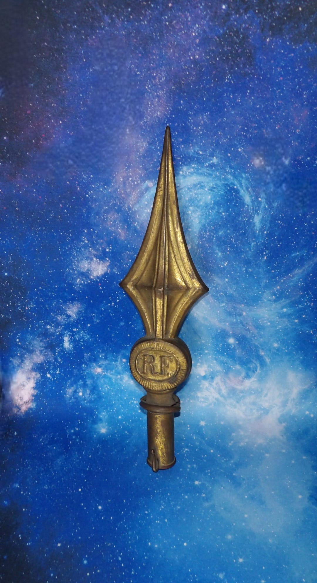 WWI Great-war French Military Flag Finial - Antique "rf" Topper - Etsy