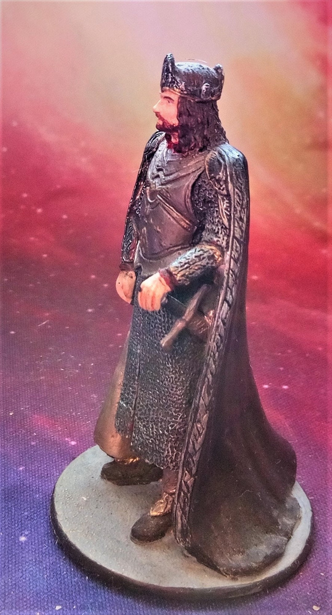 King Elessar Lord of the Rings Eaglemoss Lead Figurine 2004.rare - Etsy