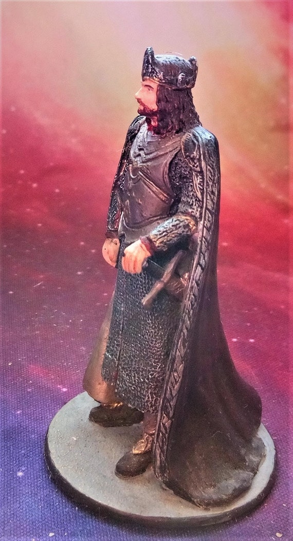 King Elessar Lord of the Rings Eaglemoss Lead Figurine | Etsy