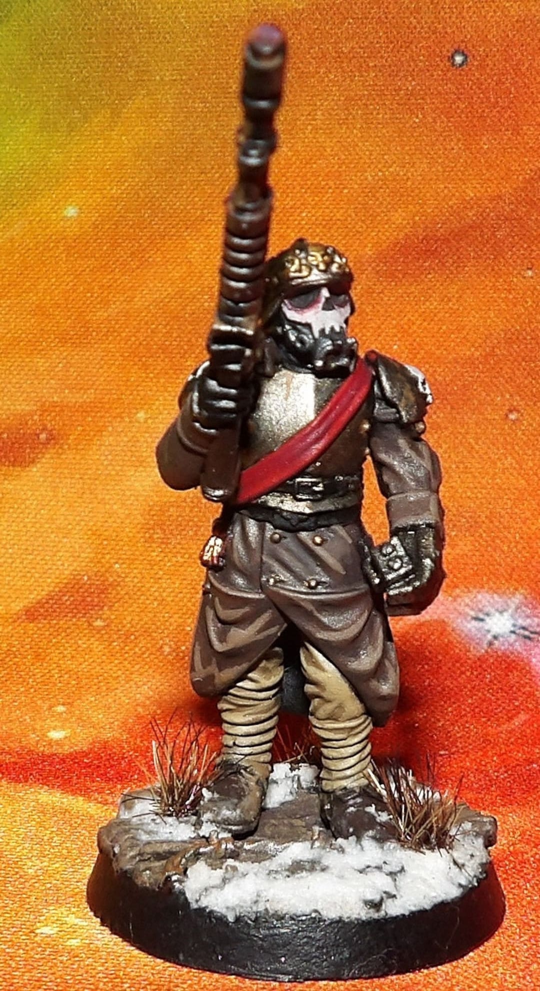 Wh40k Astra Militarum Imperial Guard Deathkorps of Krieg Officer ...