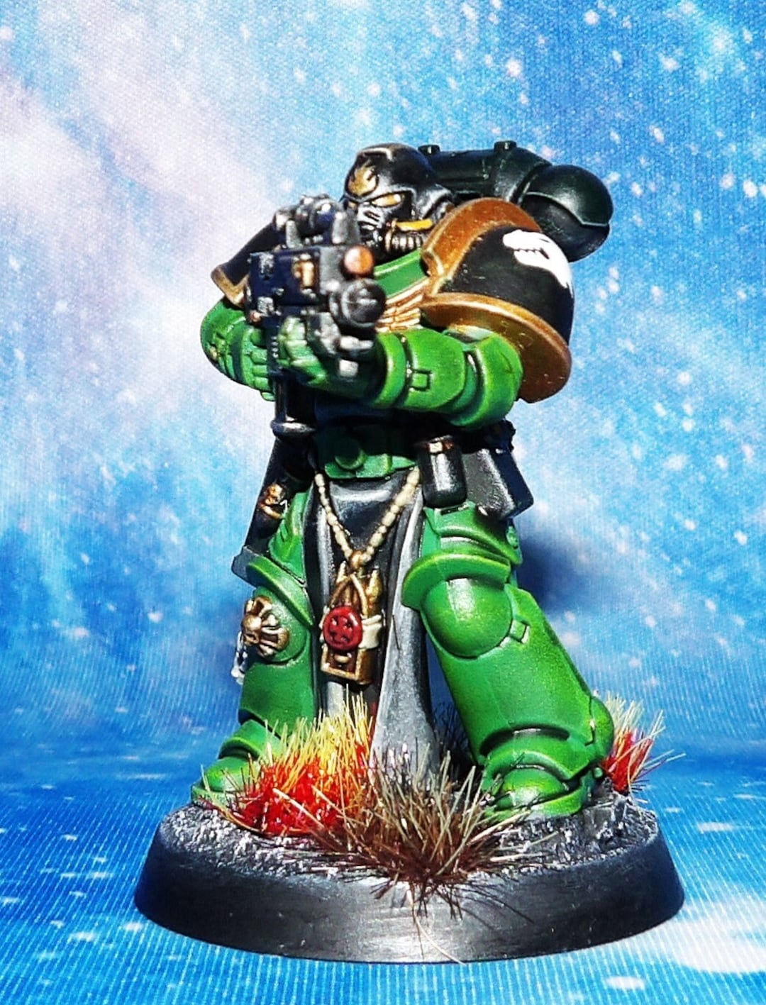 Wh40k Salamanders Primaris Intercessor.painted to a High Standard - Etsy