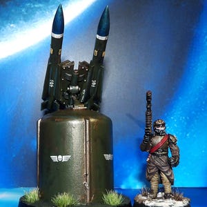 Scratchbuilt Kitbash Wh40k Astra Militarum Imperial Guard Missile ...