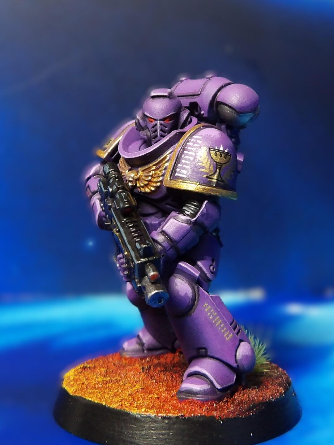 Heretical Loyalists : Wh40k Soul Drinkers Primaris Intercessor .painted ...