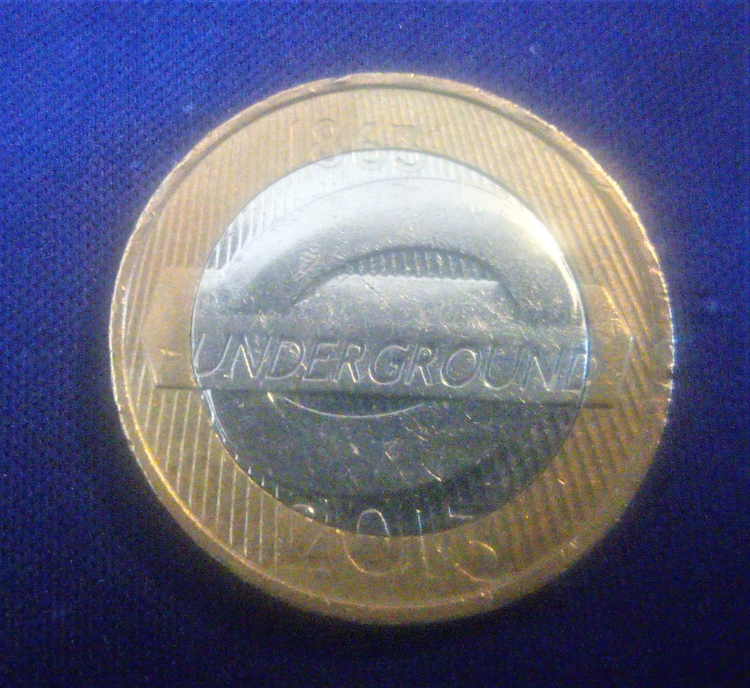 Royal Mint 2 Pound Coin 2013 LONDON UNDERGROUND - Etsy UK