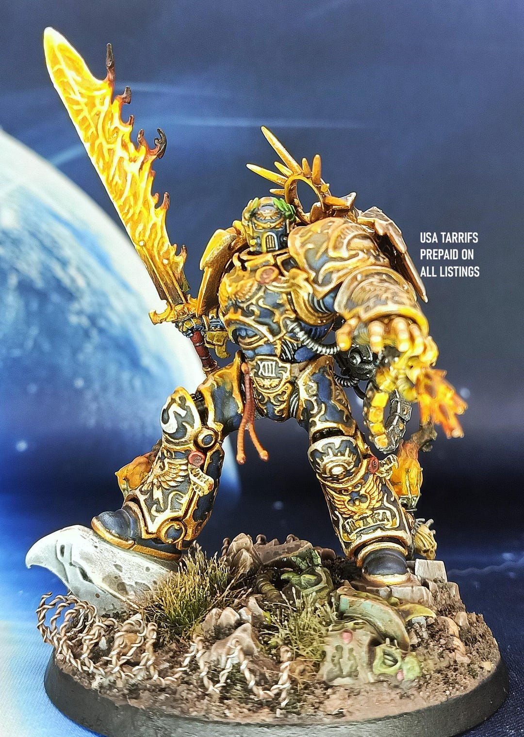 Wh40k Roboute Guilliman ,imperial Regent and Ultramarine Primarch.osl ...