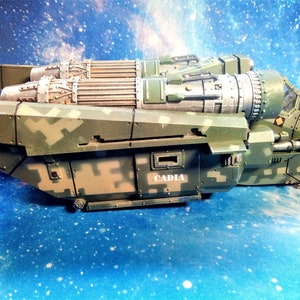 Wh40k Astra Militarum Imperial Guard Valkyrie Flyer Painted With Mini ...