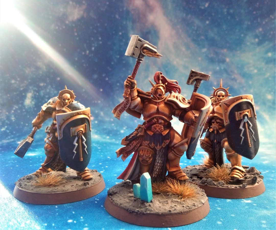 Age of Sigmar: Stormcast Eternals Liberators X 3 - Expertly Painted GW ...