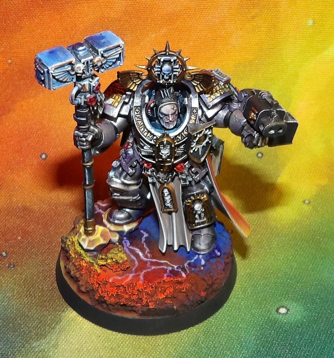 WH40K Grey Knights Grand Master Voldus .warhammer 40k.painted to an ...