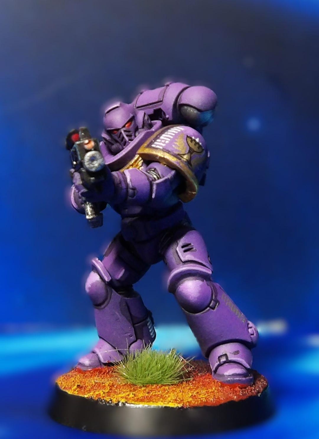 Heretical Loyalists : Wh40k Soul Drinkers Primaris Intercessor .painted ...