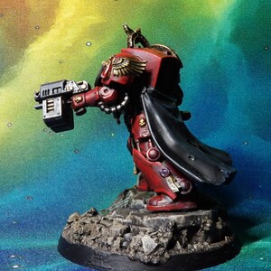 Wh40k Leviathan Blood Angels Chapter Captain in Terminator Armour ...