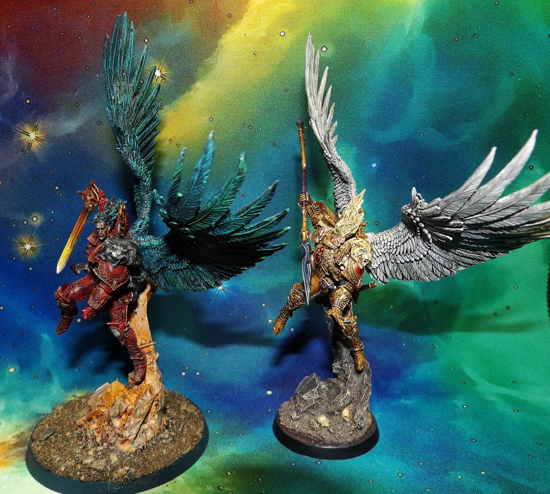WH40K Forgeworld Pair: Sanguinius, Blood Angels Primarch, the Great ...