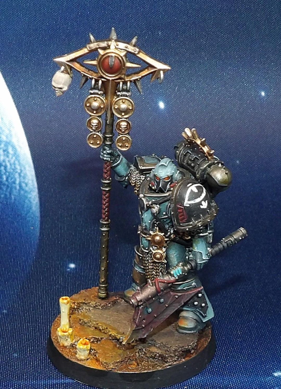 Horus Heresy Wh30k Sons of Horus Traitor Herald Consul. Painted to a ...
