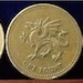 Wales Dragon One Pound (old) Coin Circulated - Etsy