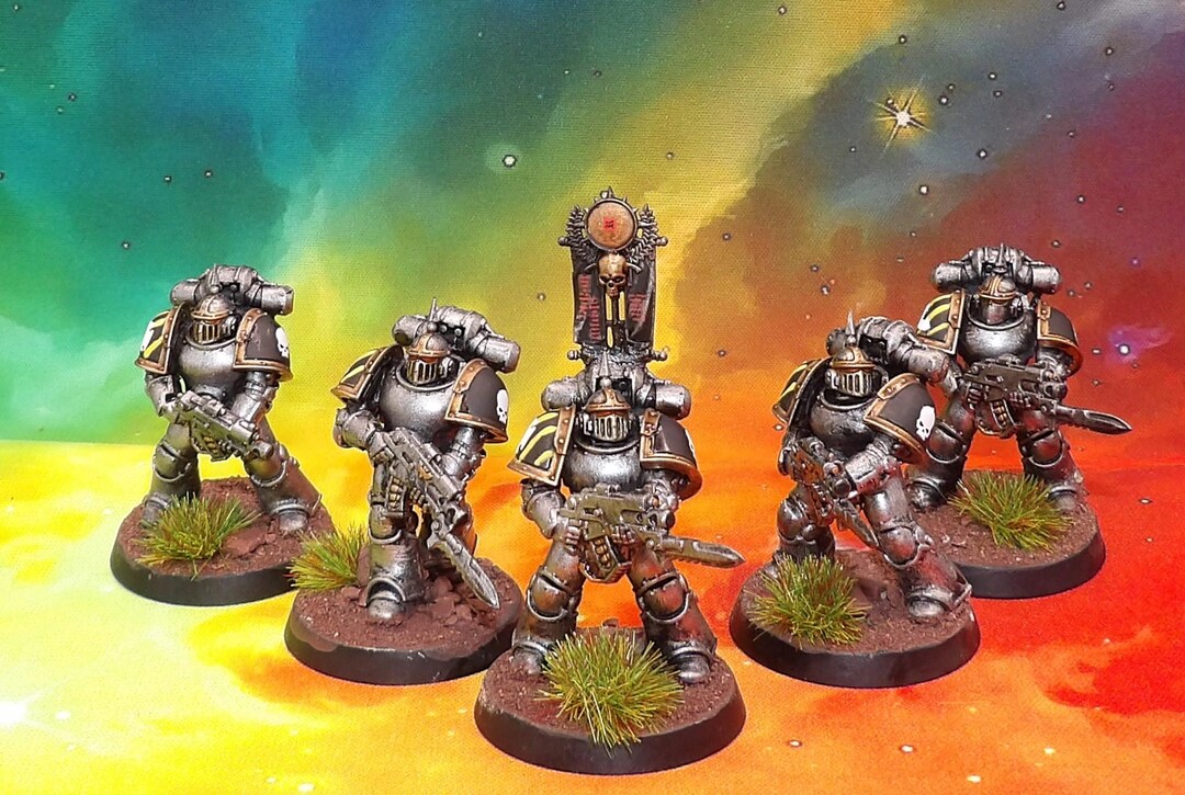 Iron Within,iron Without : WH30K Wh40k Iron Warriors 5man Mk3 Tactical ...