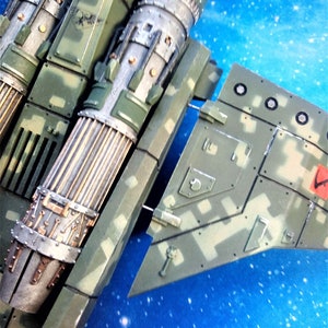 Wh40k Astra Militarum Imperial Guard Valkyrie Flyer Painted With Mini ...