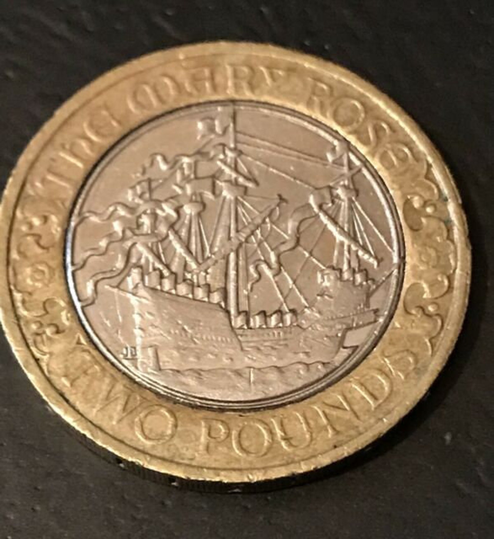 Rare 2 pound coin 2011 MARY ROSE 500TH ANNIVERSARY | Etsy