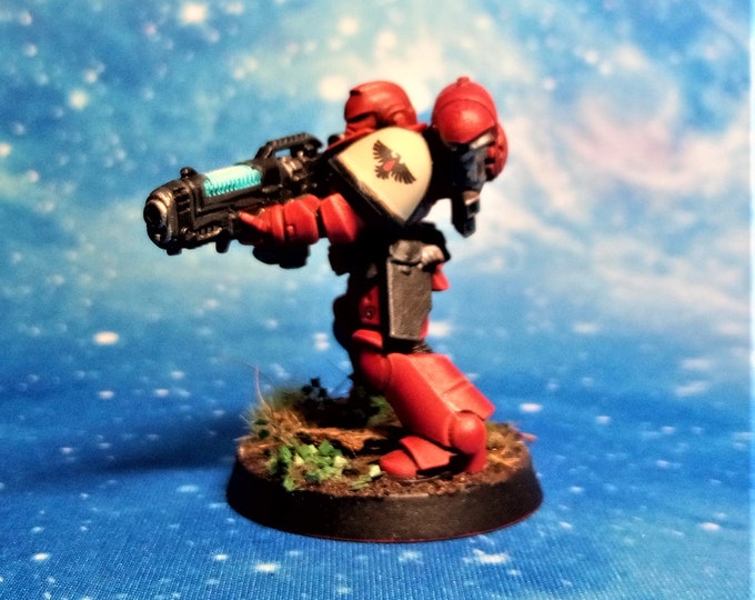 Wh40k Blood Raven Chapter Primaris Space Marine .painted to a - Etsy
