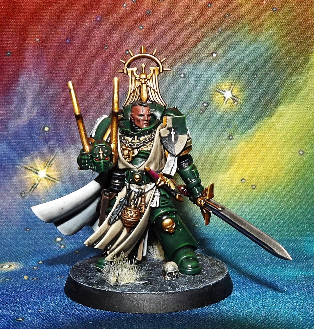 Wh40k Dark Angels Lazarus,Master of the 5th Company,1st primaris of the ...