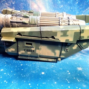 Wh40k Astra Militarum Imperial Guard Valkyrie Flyer Painted With Mini ...