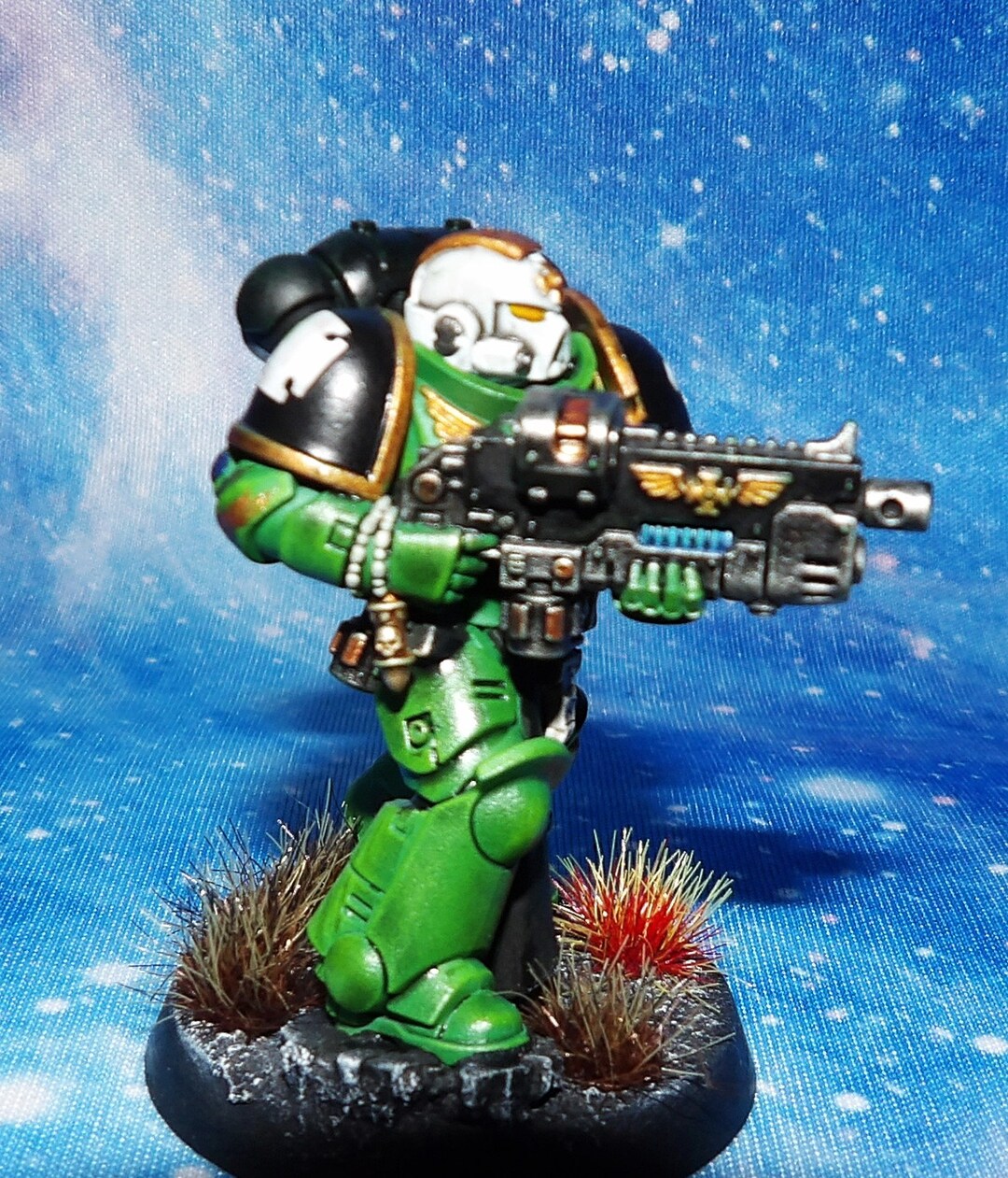 Wh40k Salamanders Primaris Intercessor.painted to a High Standard - Etsy
