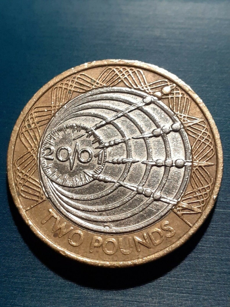 Marconi 1st Wireless Transatlantic UK 2 Pound Coin 2001 Circulated - Etsy