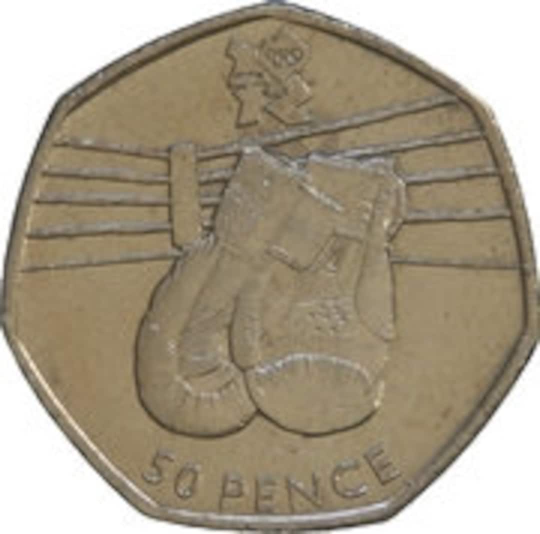 Olympic 50 Pence Coin Boxing 2011,circulated - Etsy