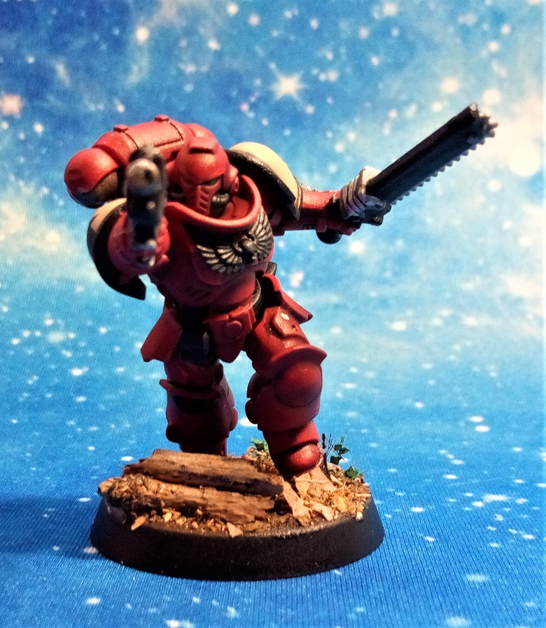 Wh40k Blood Raven Chapter Primaris Intercessor Space Marine - Etsy