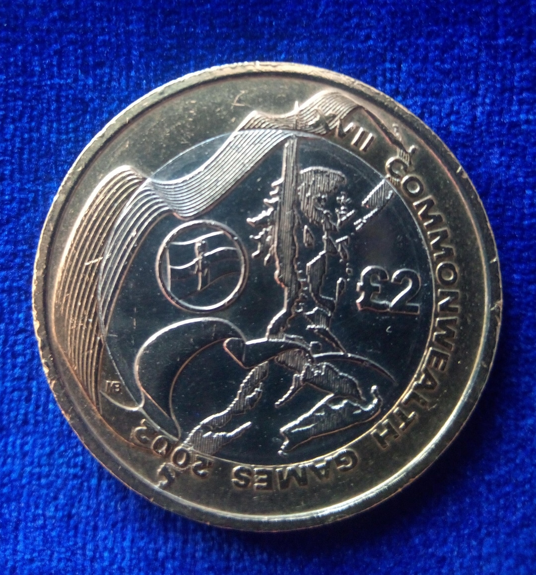 2002 Commonwealth Games Northern Ireland Rare 2 Pound Coin . - Etsy