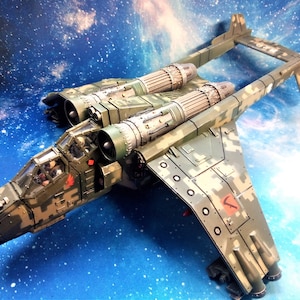 Wh40k Astra Militarum Imperial Guard Valkyrie Flyer Painted With Mini ...