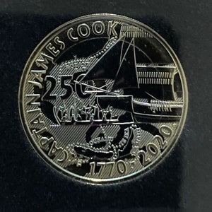 Captain James Cook Coin - Etsy