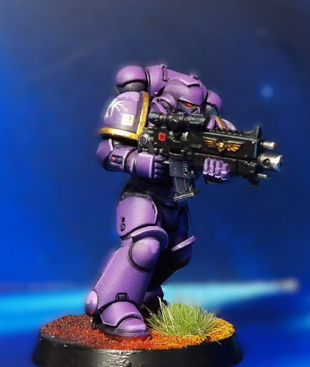 Heretical Loyalists : Wh40k Soul Drinkers Primaris Intercessor .painted ...