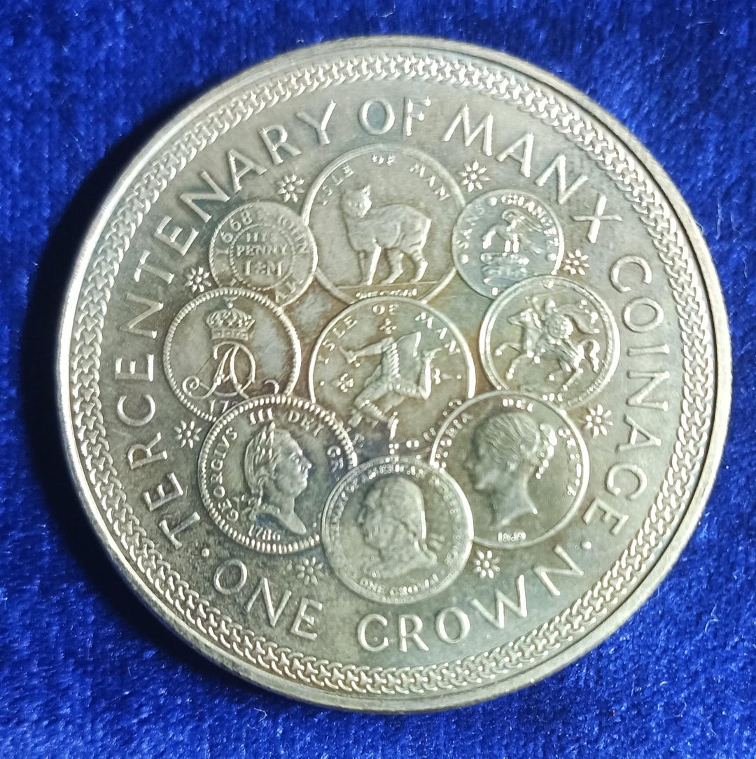 Commemorative Issue:300th Anniversary of Manx Coinage--isle of Man 1979 ...