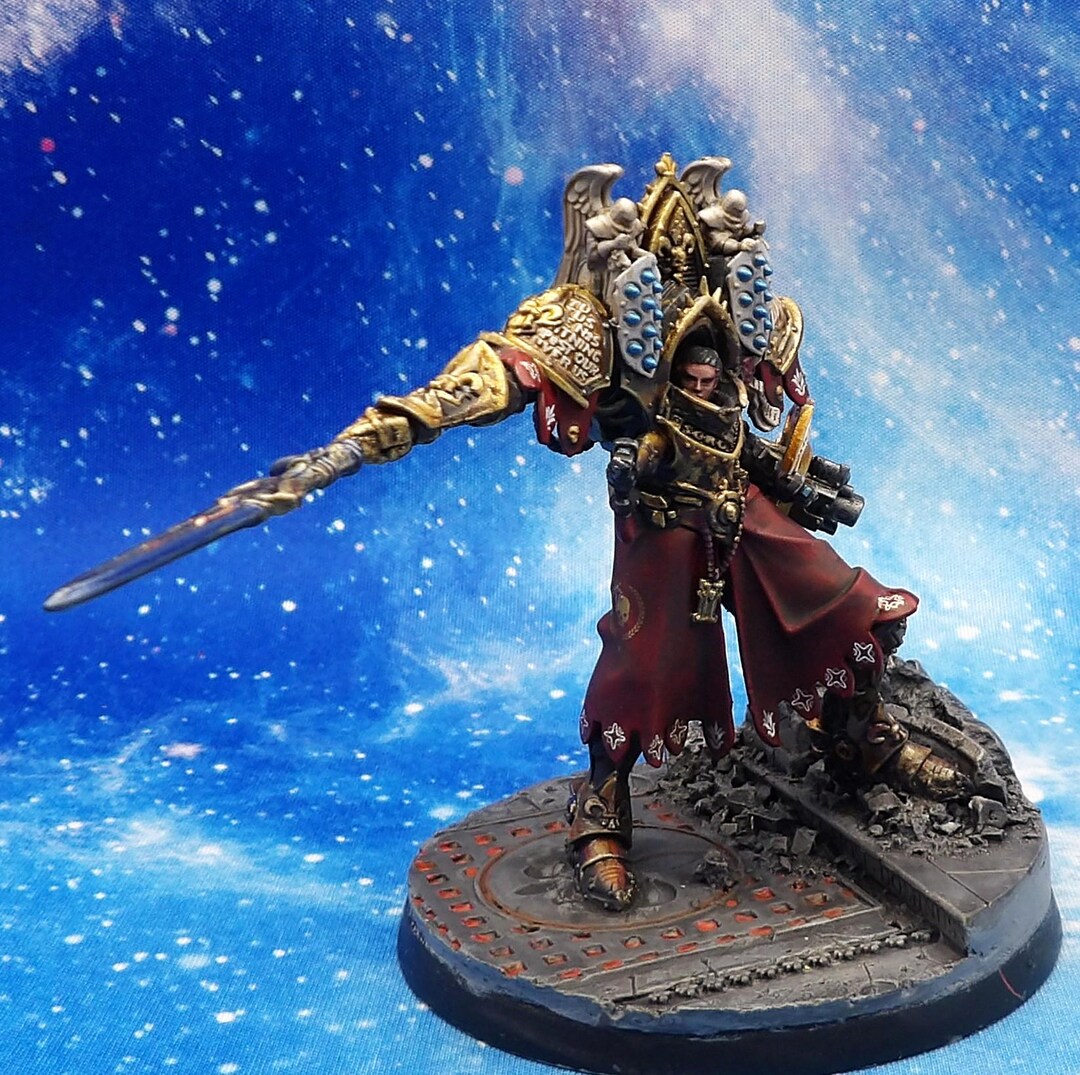 Wh40k Morvenn Vahl Abbess Sanctorum and Supreme Commander of the Adepta ...