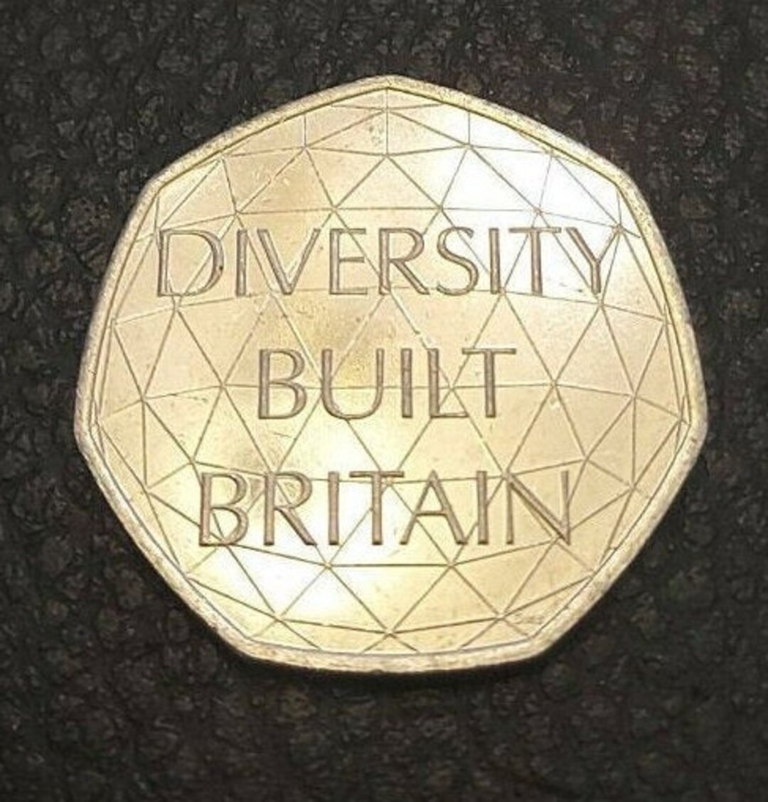 Diversity Built Britain Year 2020 50p Coin.circulated - Etsy UK