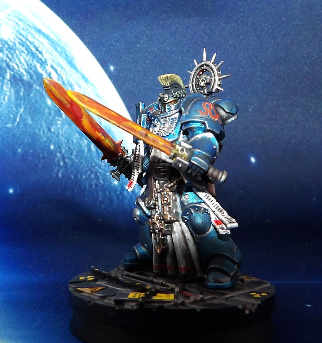 Painted Wh40k Iron Snakes Primaris Intercessor Veteran Space Marine ...