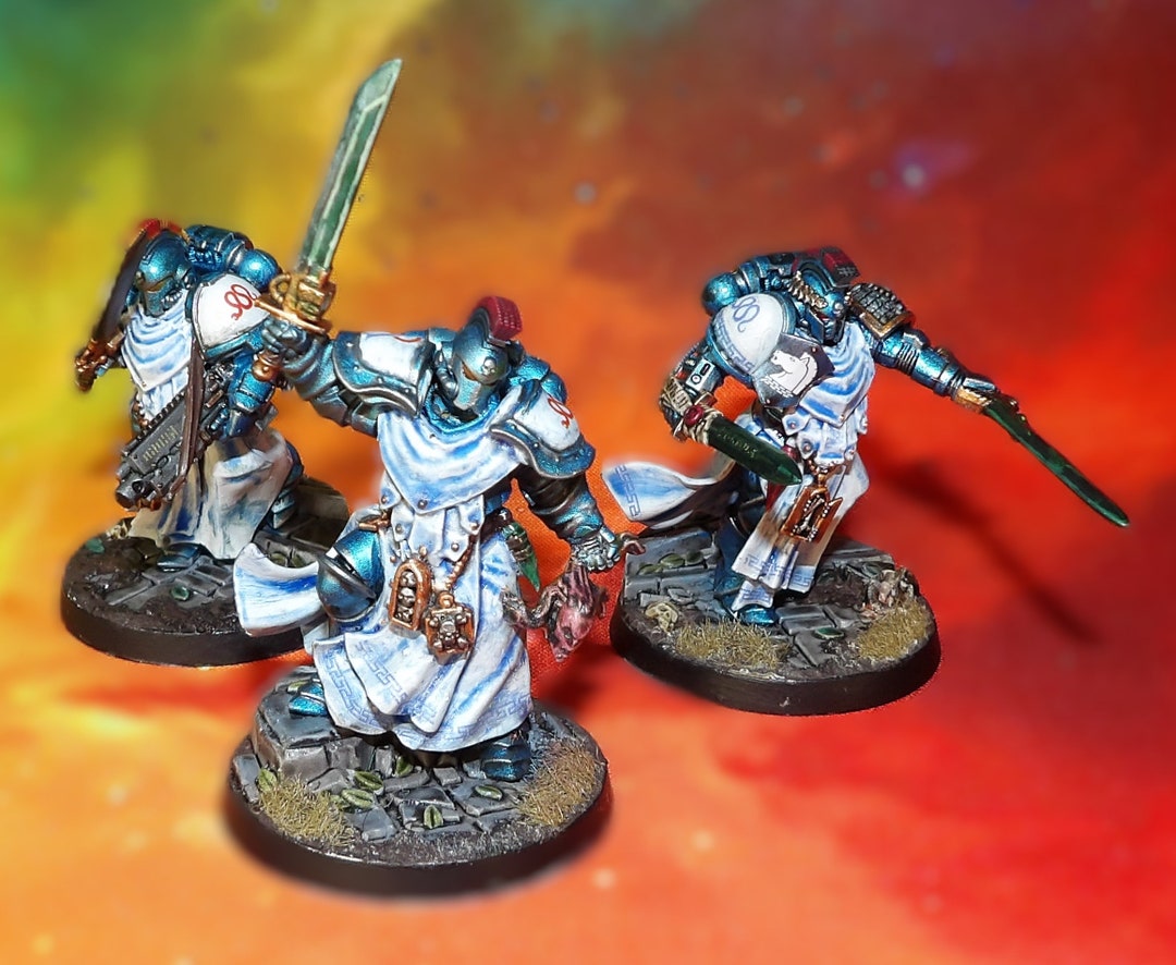 My Take On: Wh40k Iron Snakes.3x Kitbash Primaris Heavy Intercessor ...