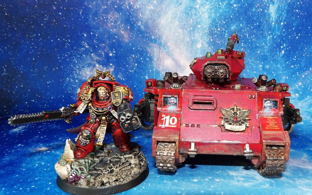 Blood Angels Fury Pair : Baal Predator Tank Leviathan Terminator ...