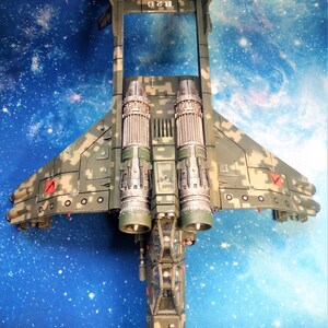 Wh40k Astra Militarum Imperial Guard Valkyrie Flyer Painted With Mini ...