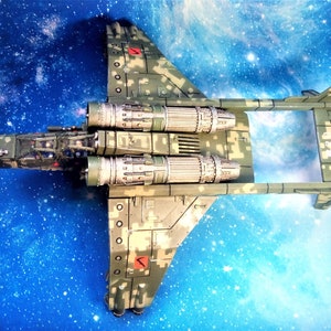 Wh40k Astra Militarum Imperial Guard Valkyrie Flyer Painted With Mini ...