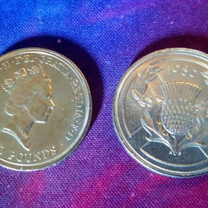 UK Royal Mint 1986 Commonwealth Games 2 Two Pound Coin (old) - Etsy UK