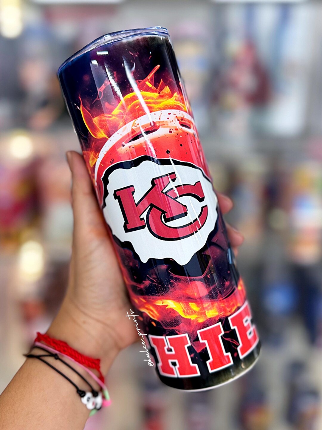 Kansas City Chiefs Tumbler/sublimation Tumbler/football Tumbler/20 Oz ...