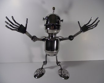 Metal Bot - Etsy