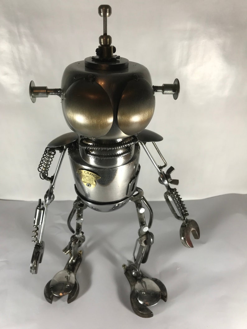 Robot Sculpture - Etsy