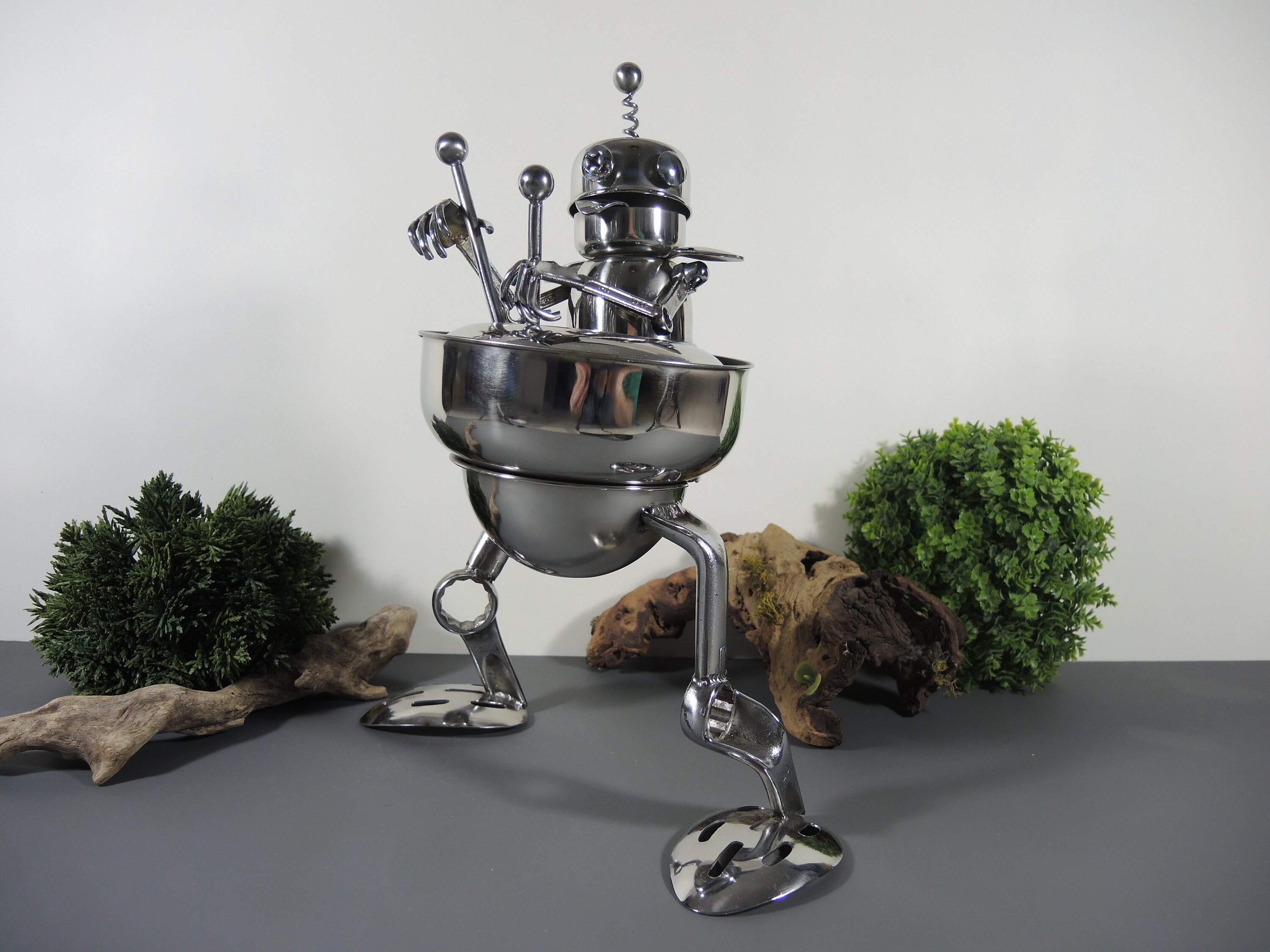 Mech-leg Robot Handmade Metal Sculpture 'baby's - Etsy