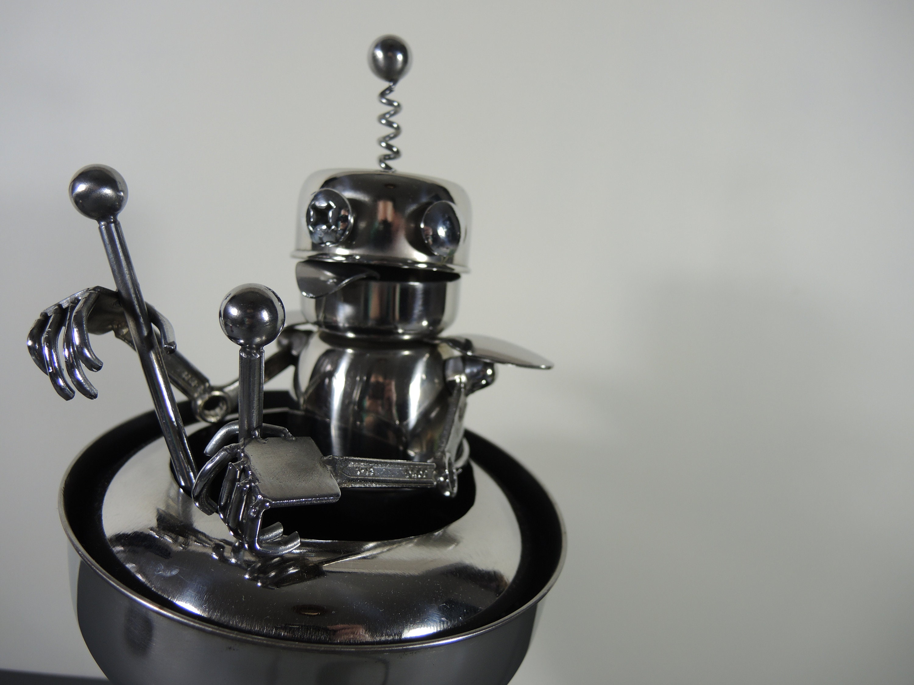 Mech-leg Robot Handmade Metal Sculpture 'baby's - Etsy